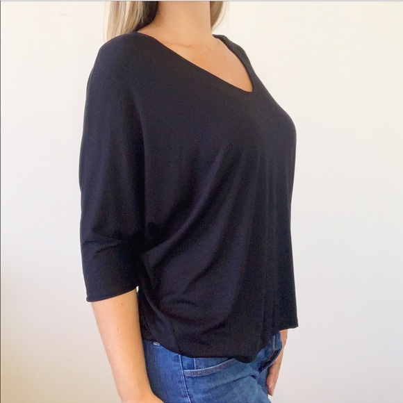 heartmore | Tops | Enti Clothing Half Sleeve V Neck Top | Poshmark